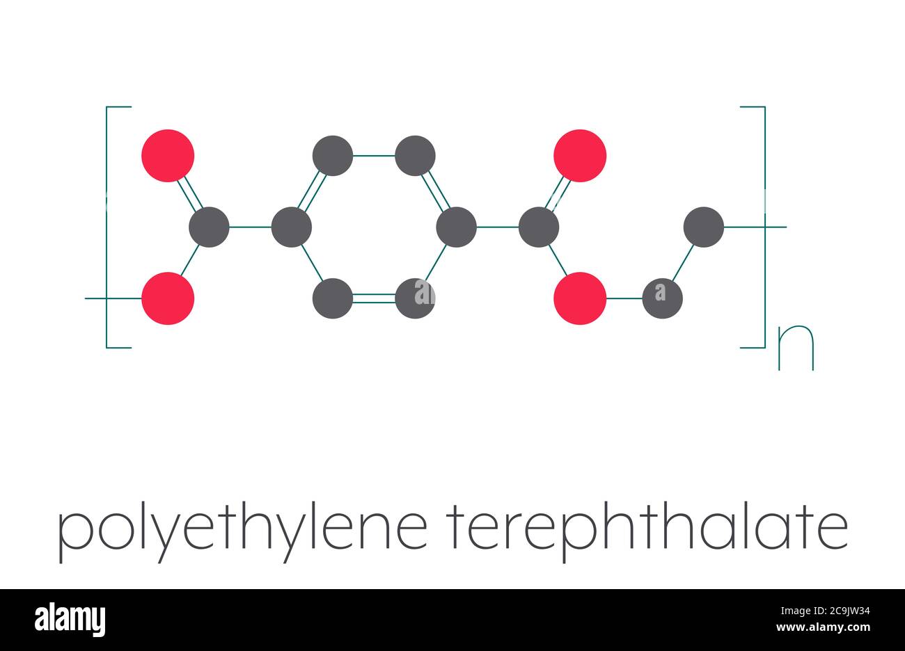 Chemische struktur des polyethylenpolymers -Fotos und -Bildmaterial in ...