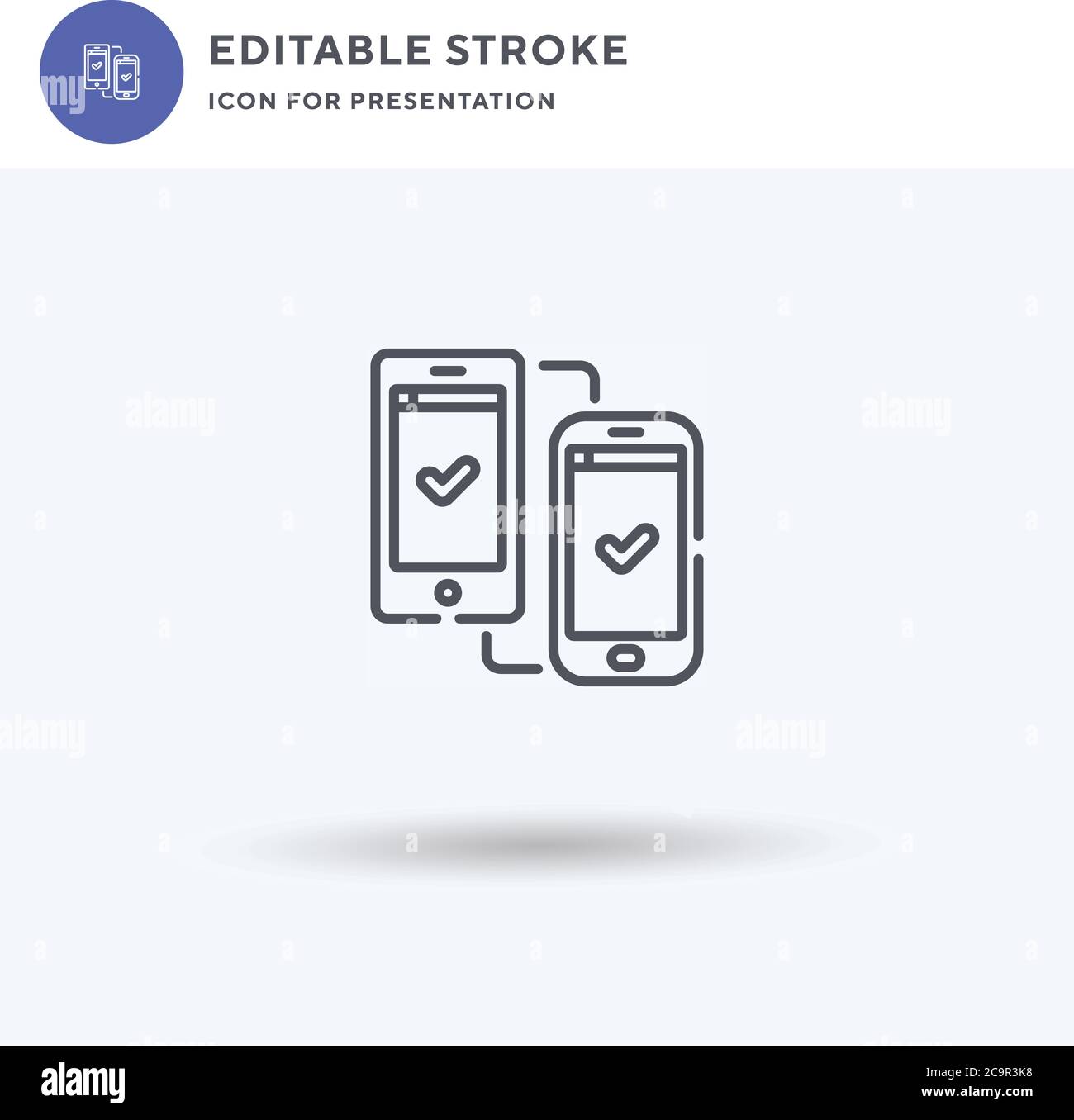 Smartphones Icon Vektor, gefüllt flache Zeichen, solide Piktogramm ...