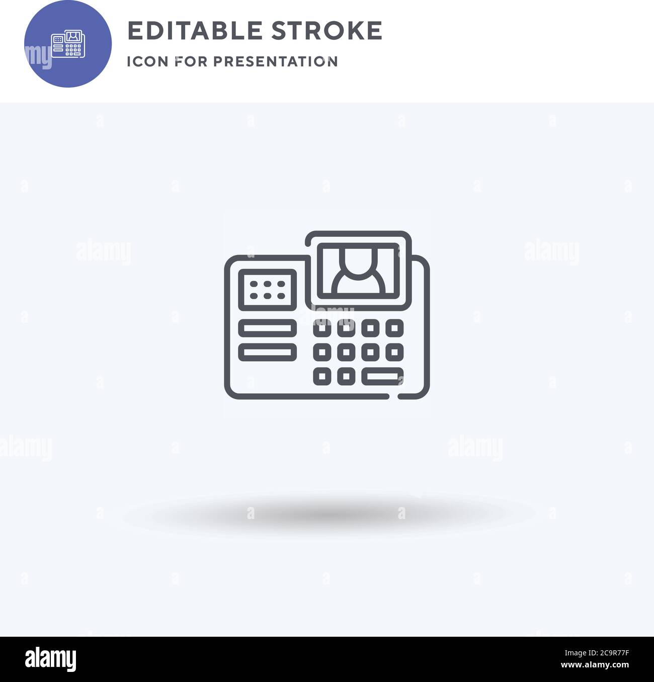 Intercom Symbol Vektor, gefüllt flache Zeichen, solide Piktogramm ...