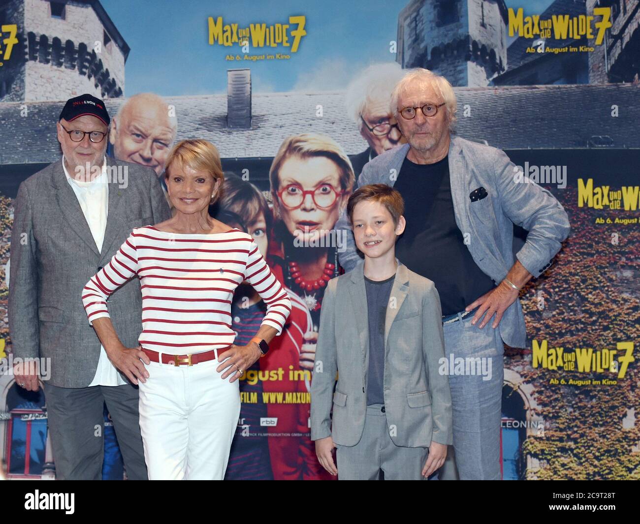 München, Deutschland. August 2020. Die Schauspieler Thomas Thieme (l-r ...