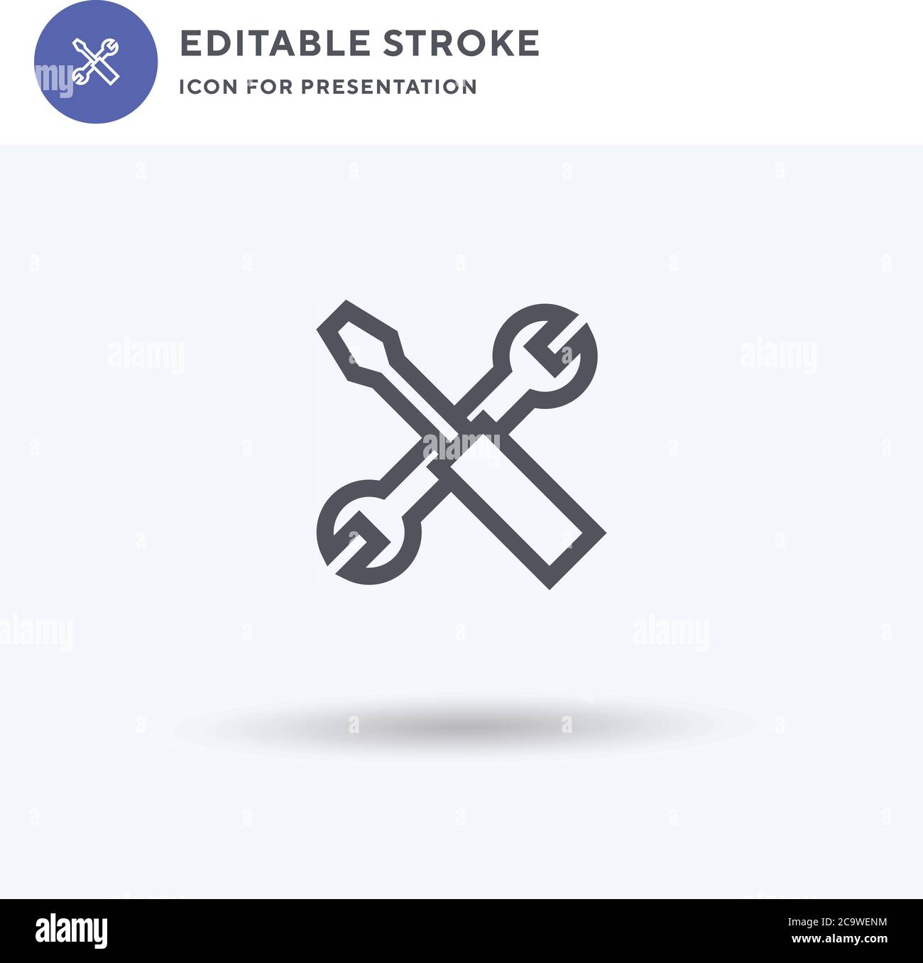 Wartung Symbol Vektor, gefüllt flache Zeichen, solide Piktogramm ...