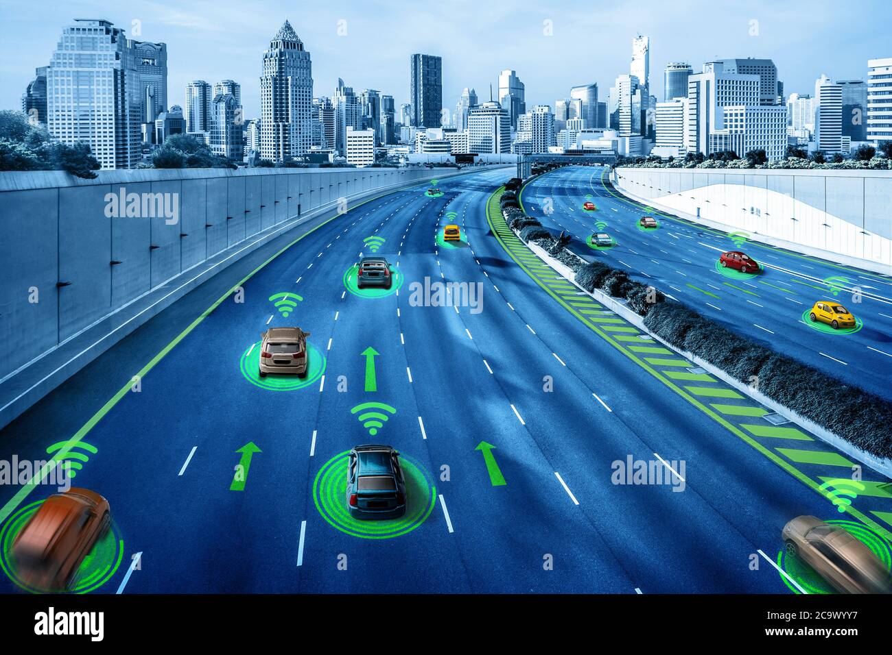 Autonomes Fahrsystem Stockfotos und -bilder Kaufen - Alamy