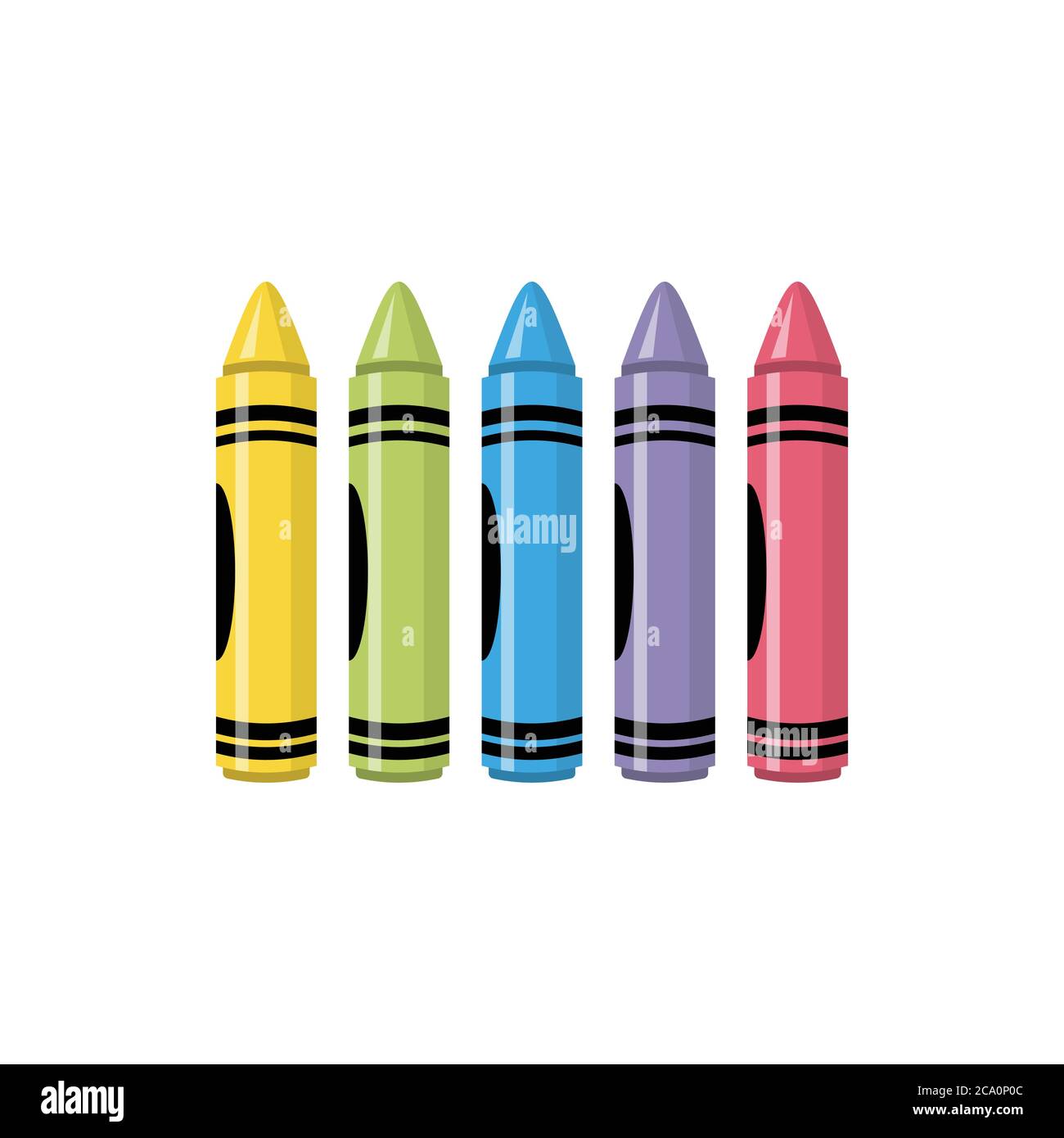 Crayons Cartoon Stockfotos und -bilder Kaufen - Alamy