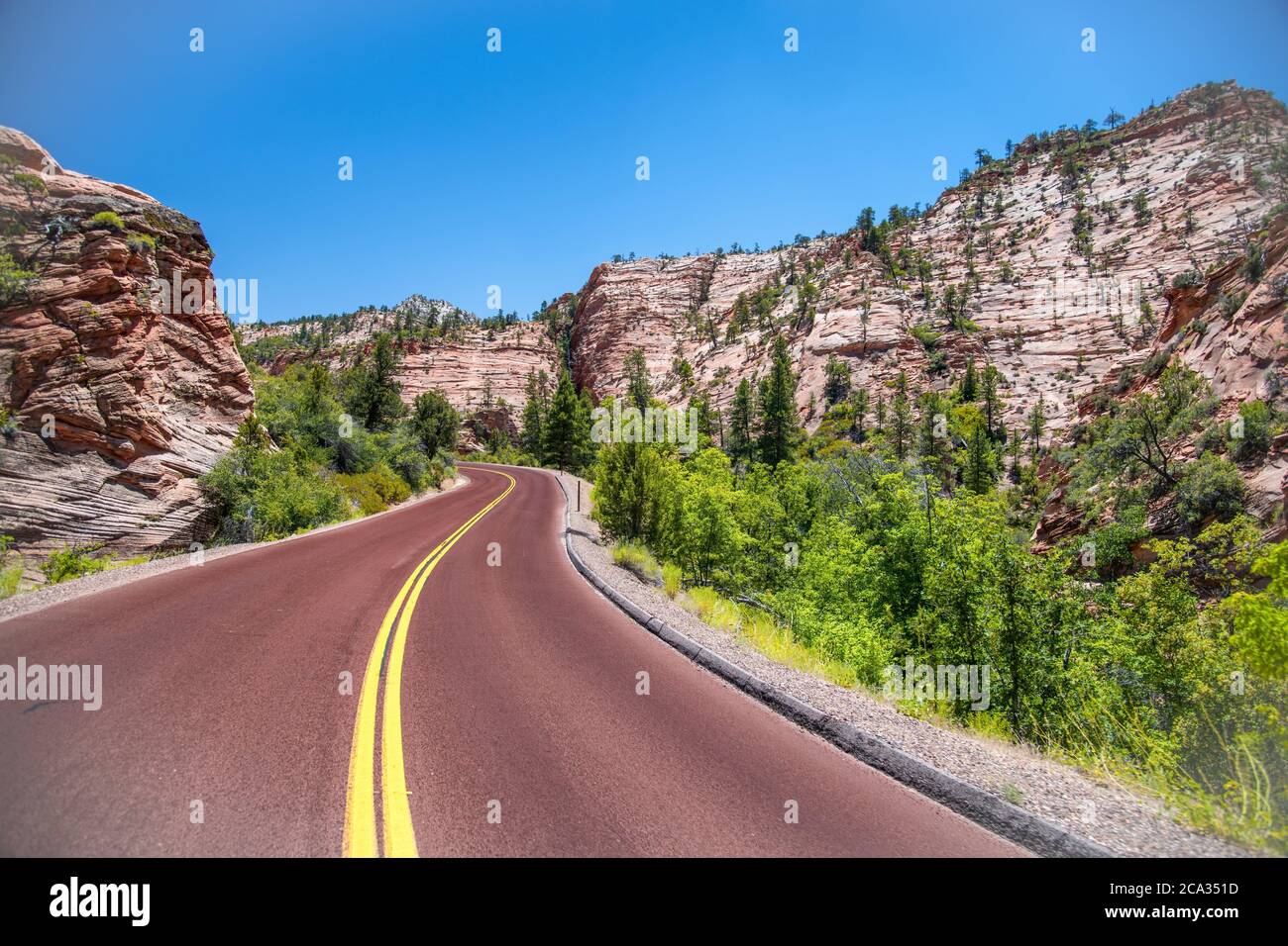 Zion Nationalparkgebiet Stockfotos und -bilder Kaufen - Alamy