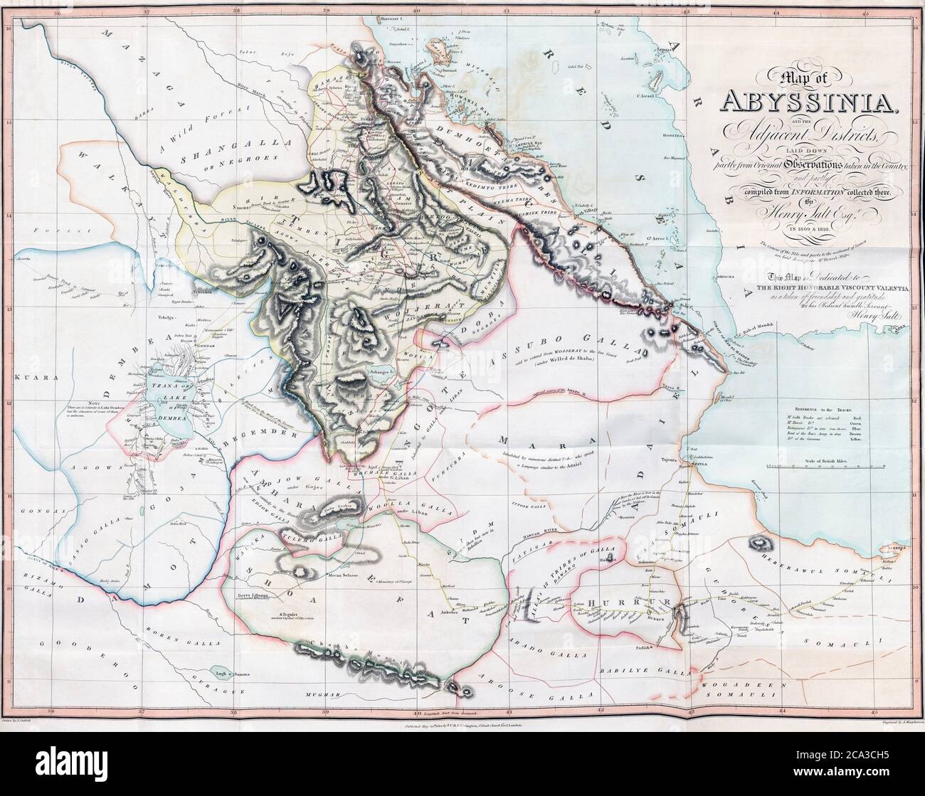 Old map abyssinia -Fotos und -Bildmaterial in hoher Auflösung – Alamy