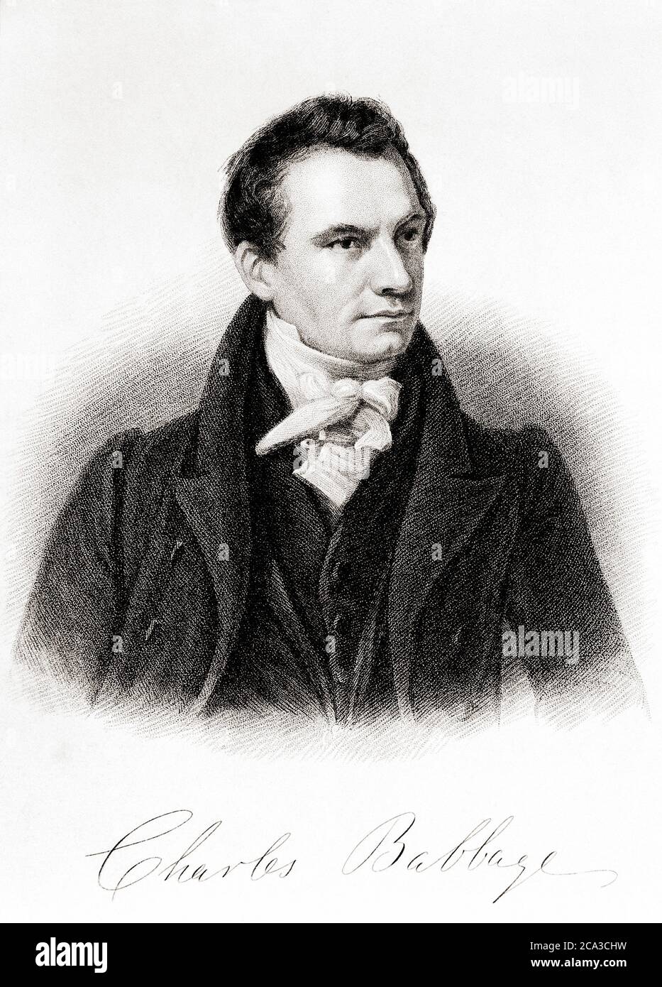Charles Babbage, 1791 â. „ 1871. Englischer Universalgelehrter am ...