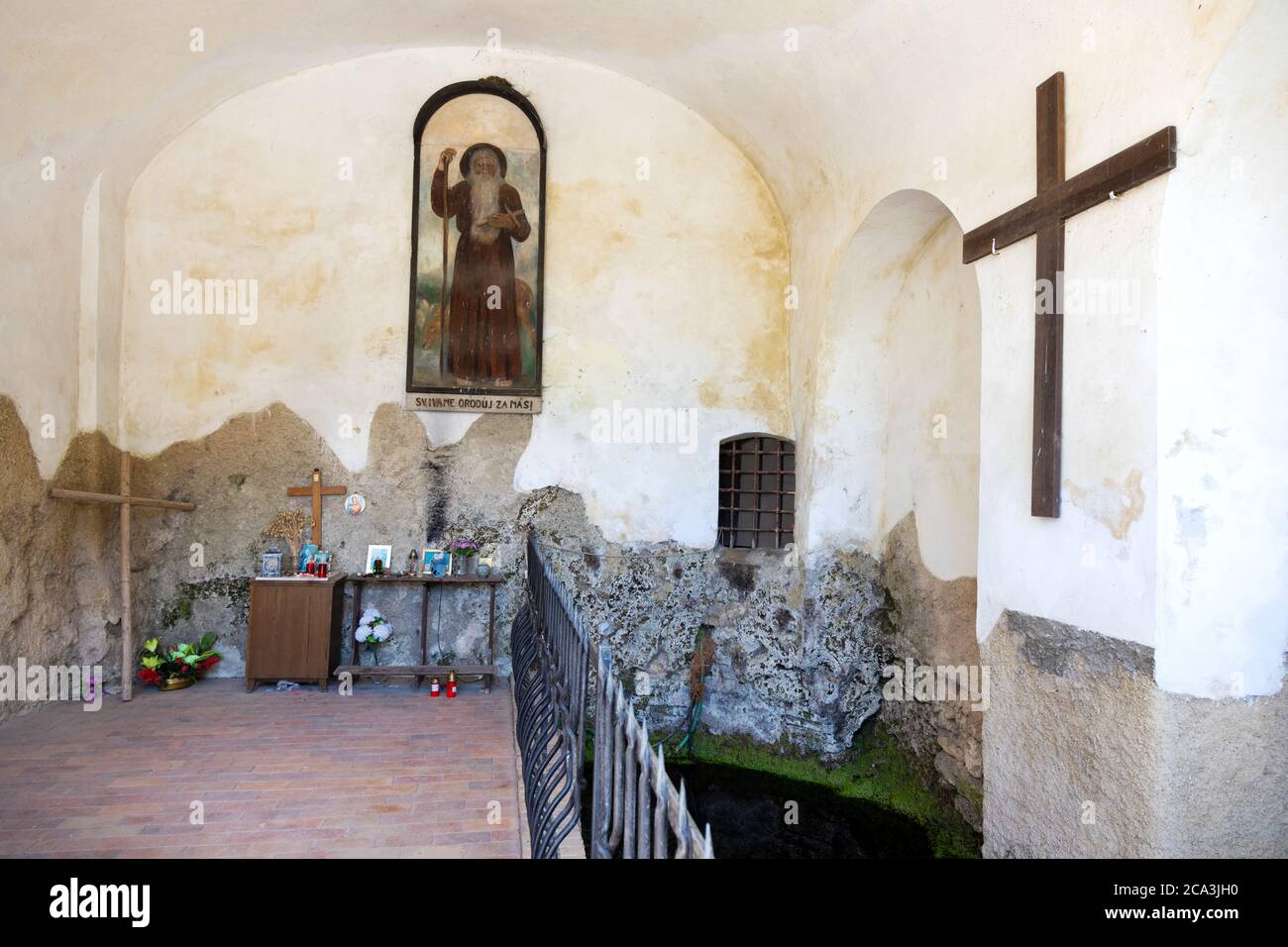 Pramen poustevnika sv. Ivana, Kostel a klaster sv. Jana Krtitele, Svaty ...