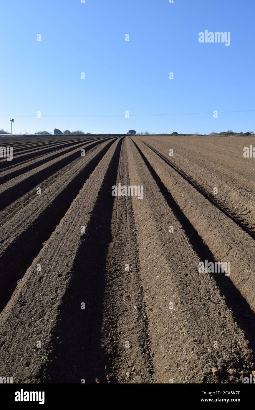 Parallele furchen -Fotos und -Bildmaterial in hoher Auflösung – Alamy