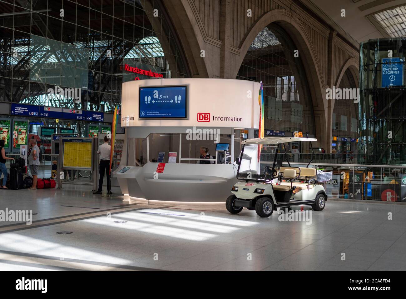 Leipzig, Deutschland. Juli 2020. Moderne Deutsche Bahn ...