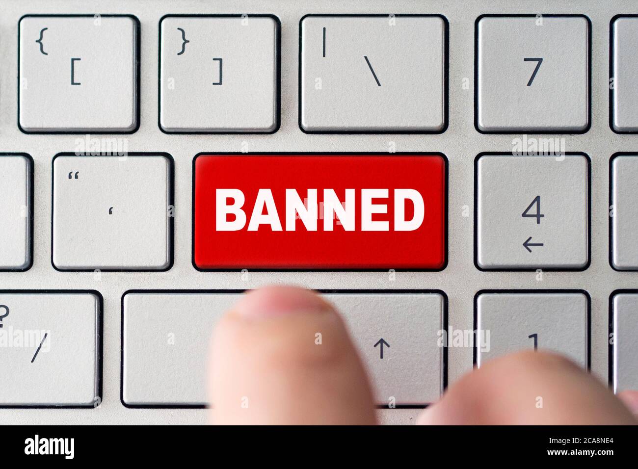 Internet ban -Fotos und -Bildmaterial in hoher Auflösung – Alamy