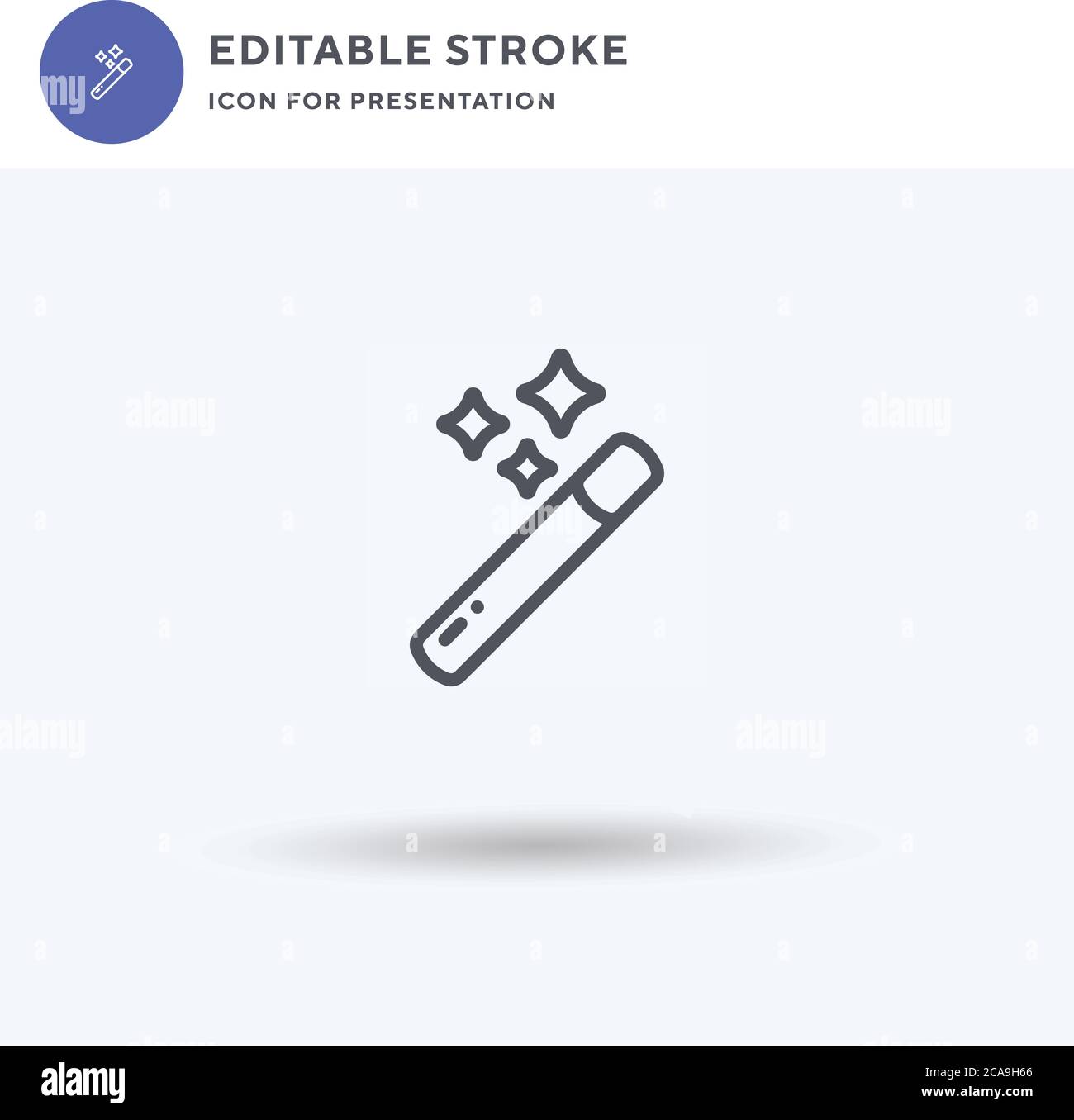 Symbolvektor verbessern, gefülltes flaches Zeichen, solides Piktogramm ...