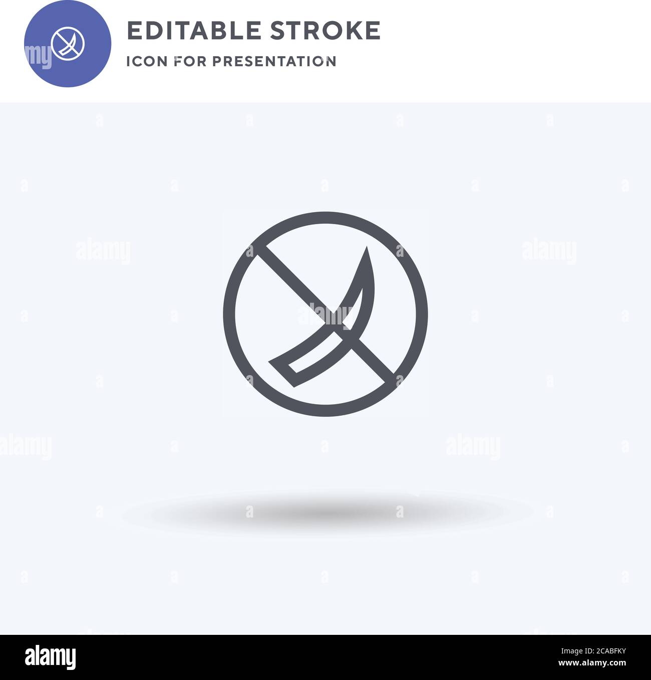 Kein Symbolvektor, gefülltes flaches Schild, solides Piktogramm ...