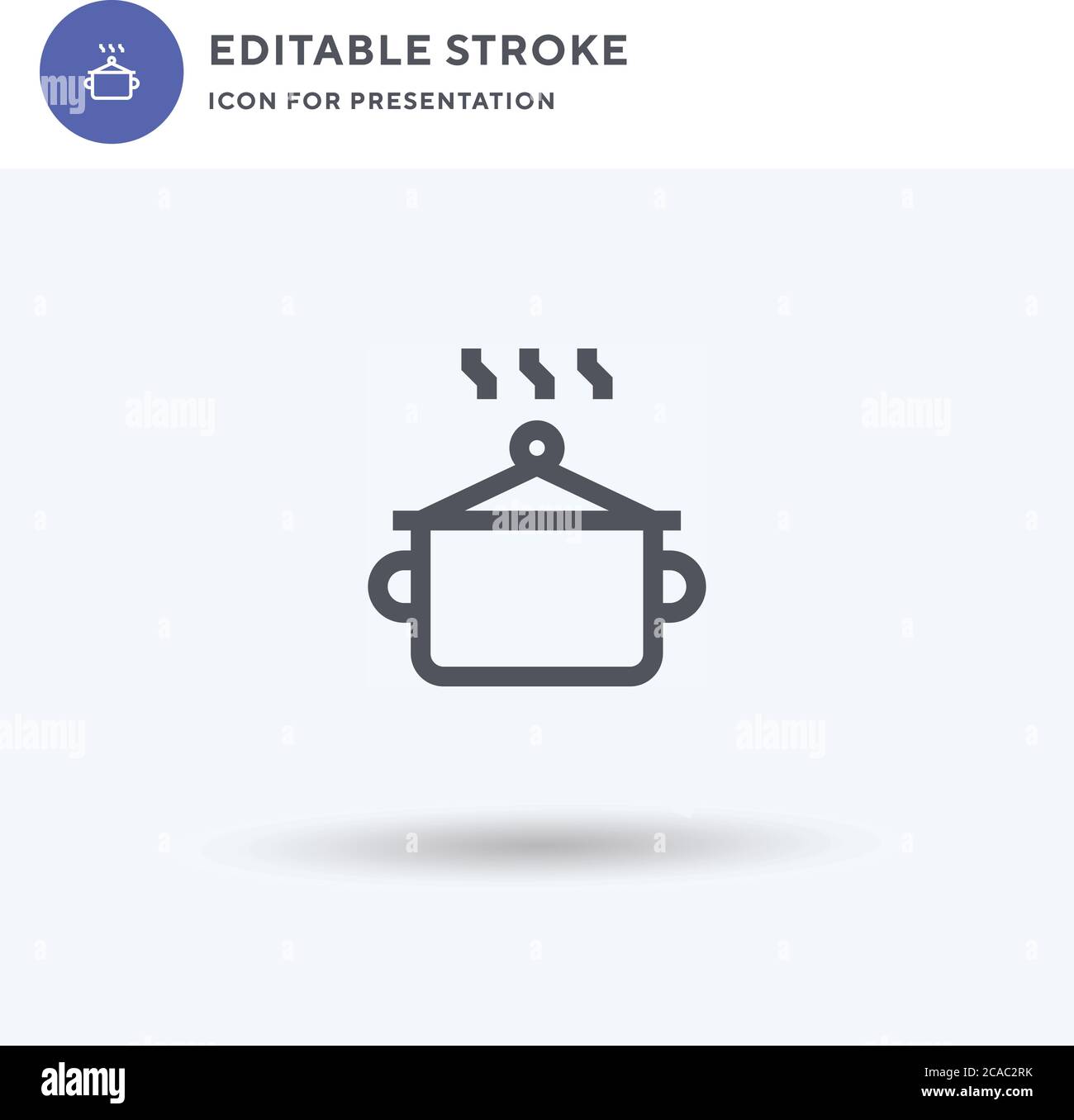 Kochen Symbol Vektor, gefüllt flache Zeichen, solide Piktogramm ...