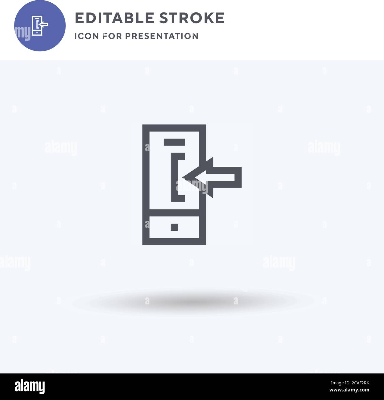 Login Icon Vektor, gefüllt flache Zeichen, solides Piktogramm isoliert ...