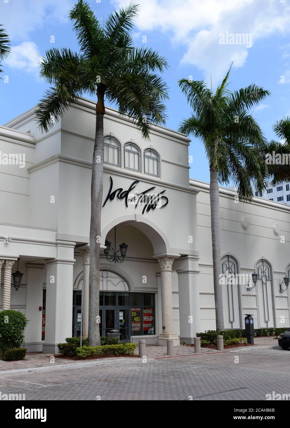 Boca Raton, FL, USA. August 2020. Ein allgemeiner Blick auf Lord ...