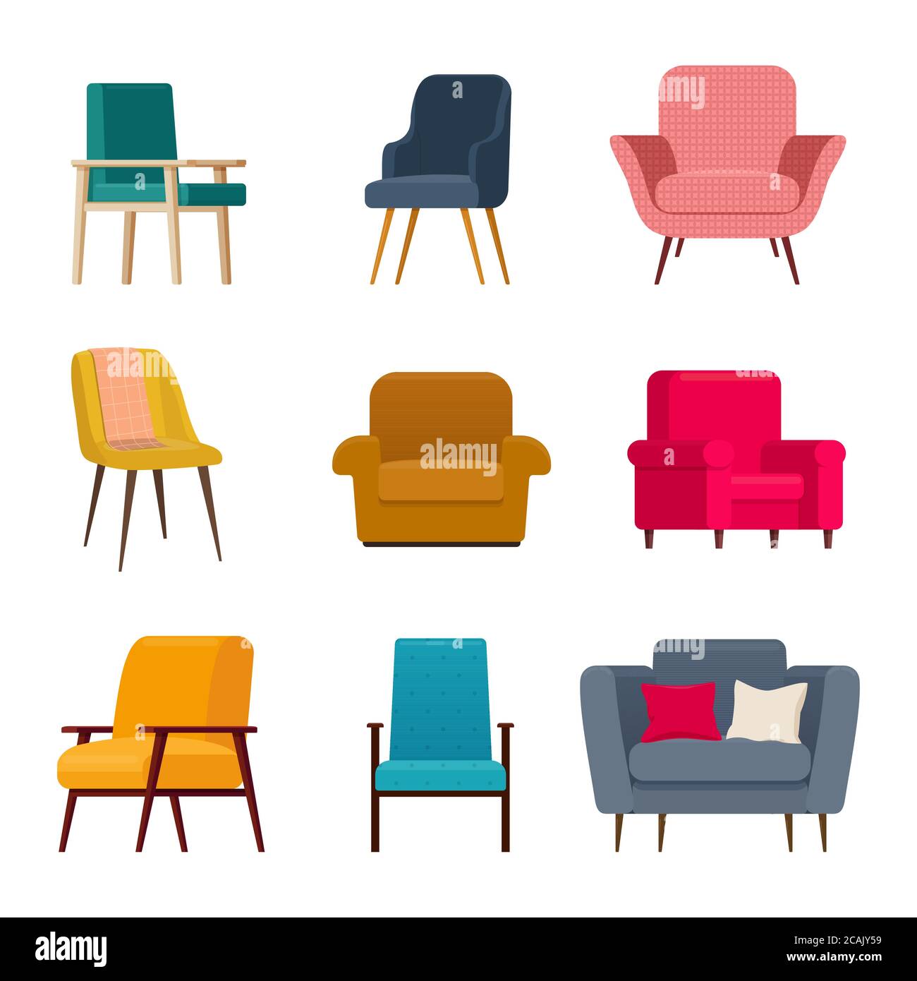 Die sessel Stock-Vektorgrafiken kaufen - Alamy