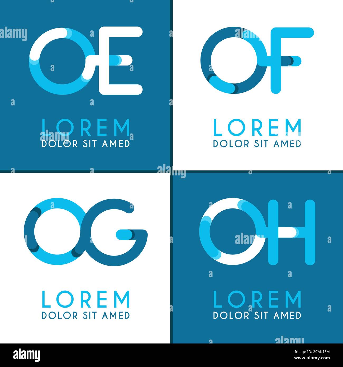 Oe logo Stock-Vektorgrafiken kaufen - Alamy