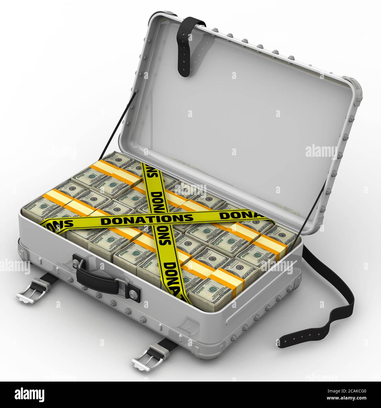 Briefcase full american dollars money -Fotos und -Bildmaterial in hoher ...