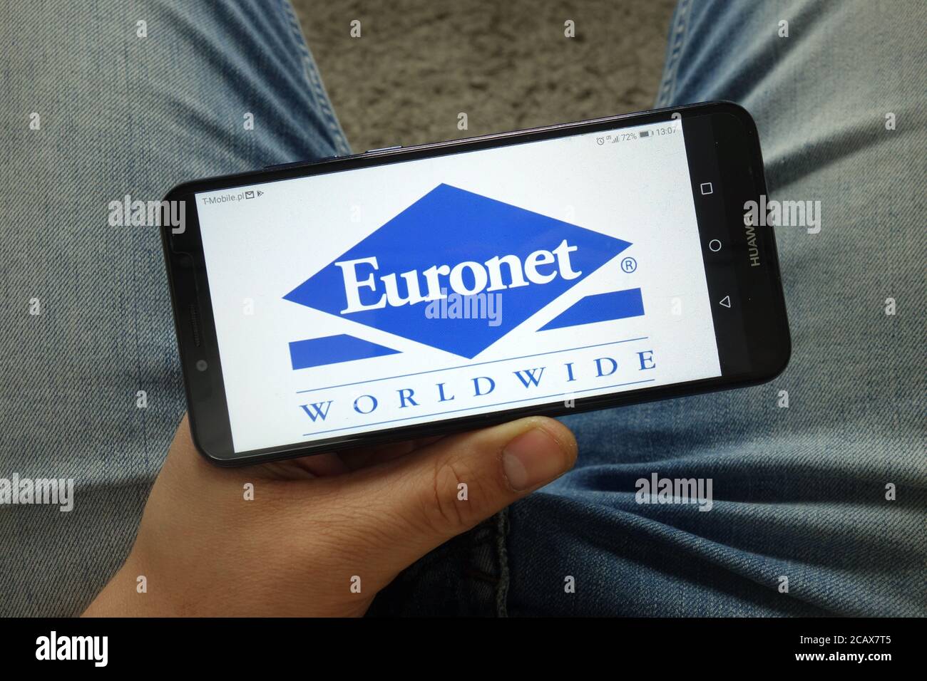 Euronet Logo Stockfotos und -bilder Kaufen - Alamy