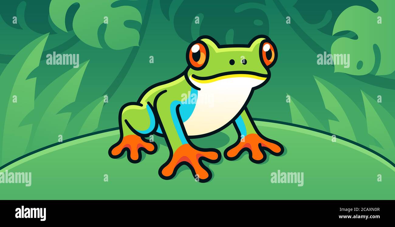 Frosch comic -Fotos und -Bildmaterial in hoher Auflösung – Alamy