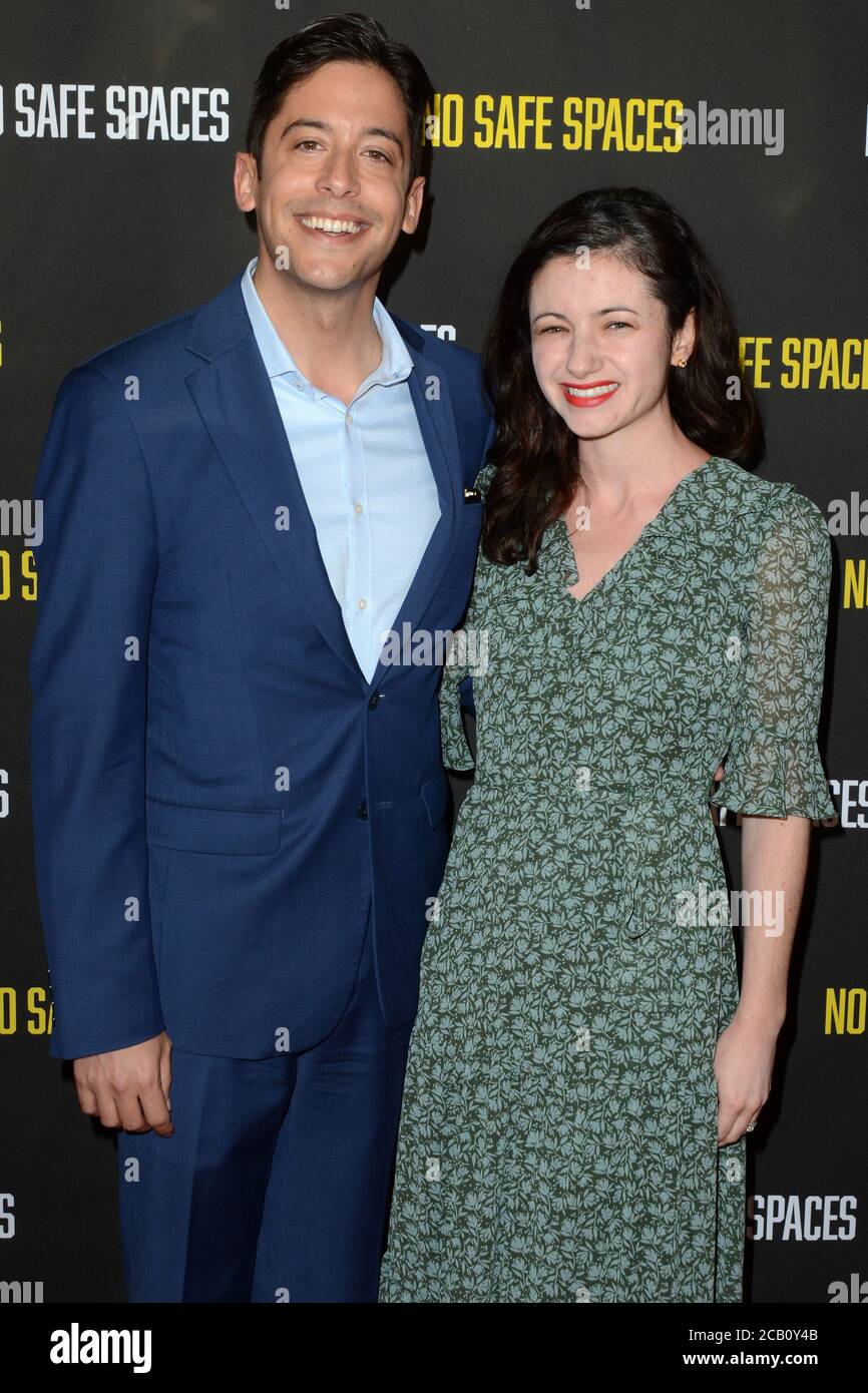 LOS ANGELES - NOV 11: Michael Knowles, Alissa Knowles bei der "No Safe Spaces" Premiere im TCL ...