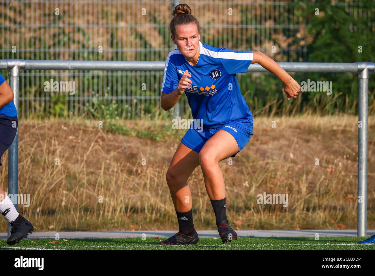 Karlsruhe, Deutschland. August 2020. Emily Wolff während des Trainings ...