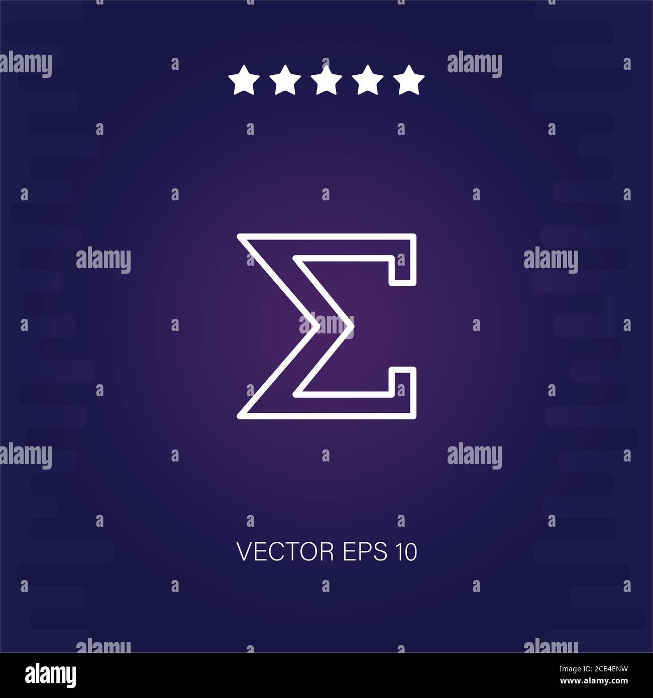 Summe der symbole Stock-Vektorgrafiken kaufen - Alamy