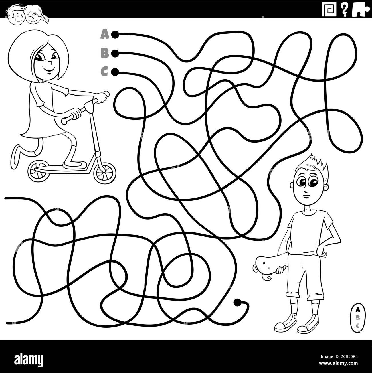 Junge auf skateboardillustration -Fotos und -Bildmaterial in hoher ...