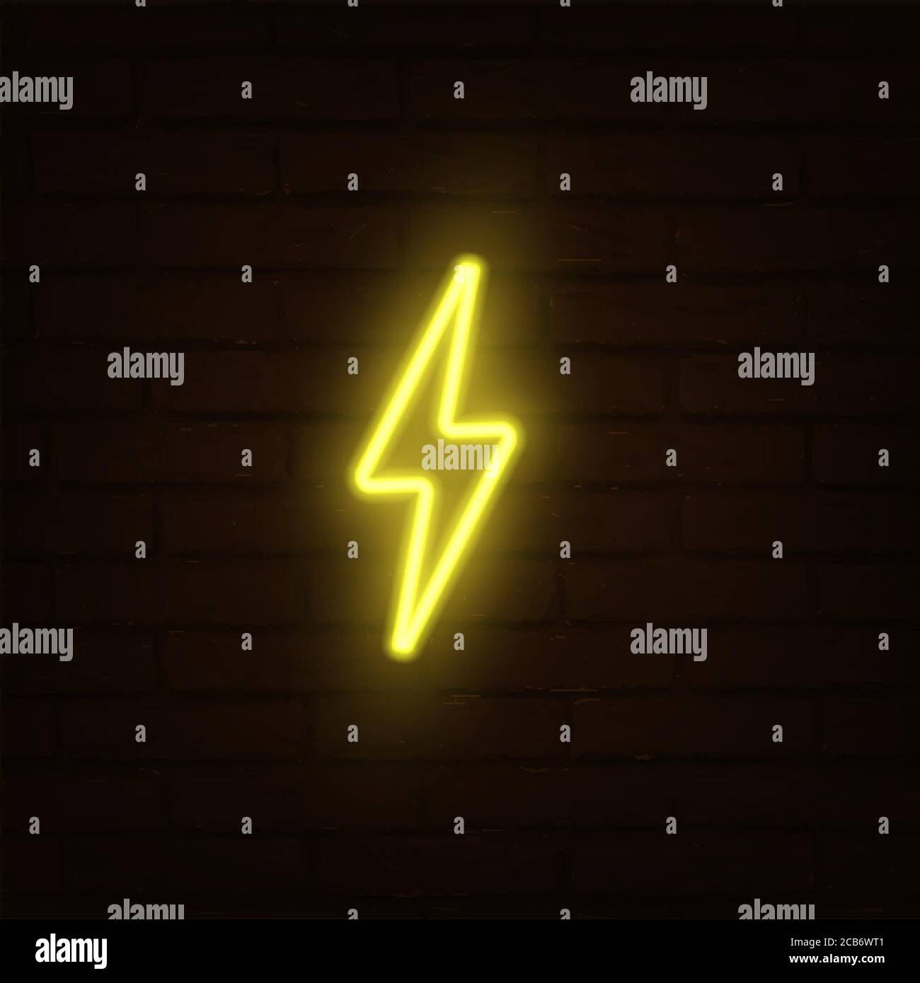 Blitz zeichen Stock-Vektorgrafiken kaufen - Alamy