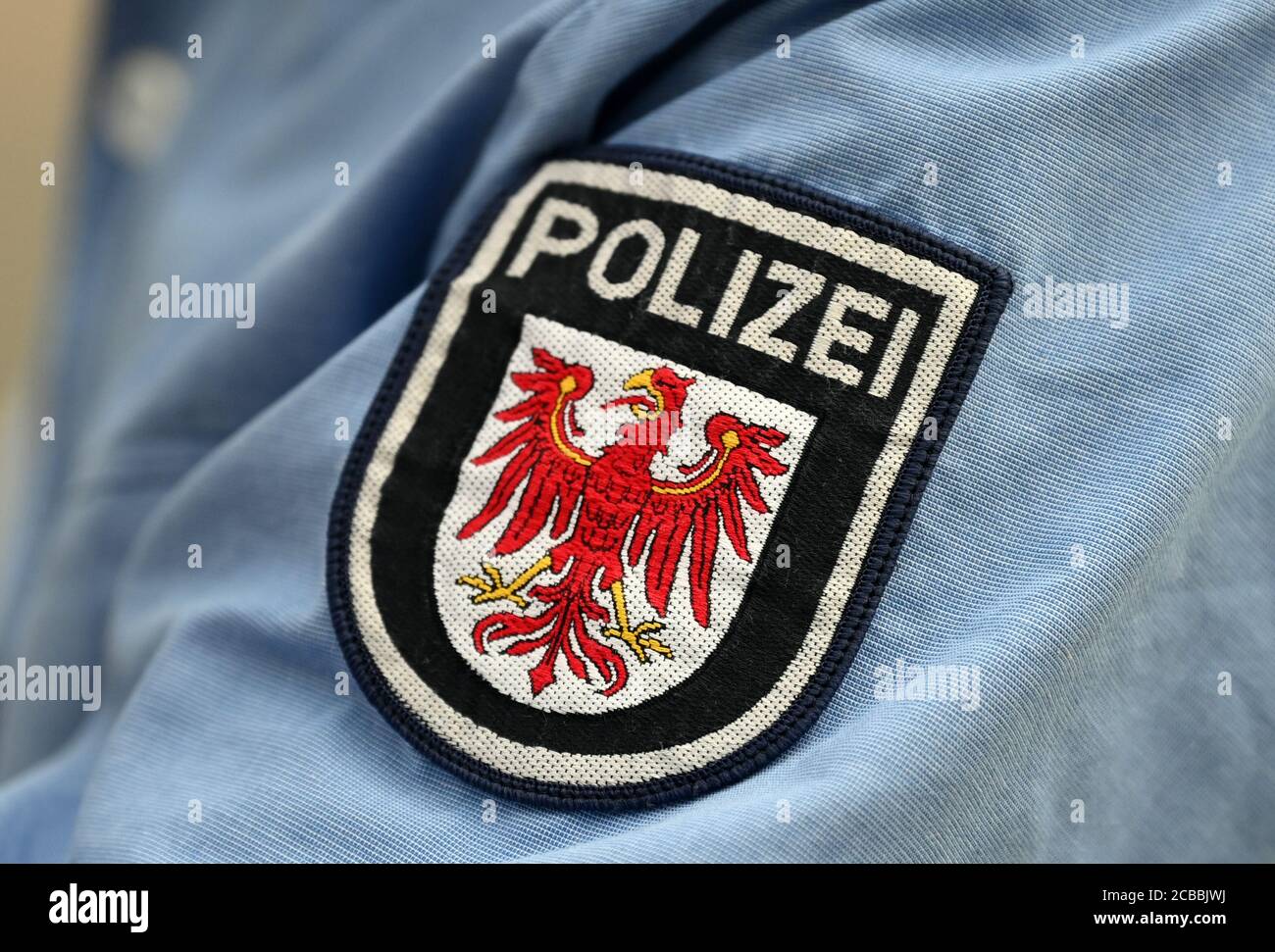 Potsdam, Deutschland. August 2020. Das Logo der Brandenburger Polizei ...