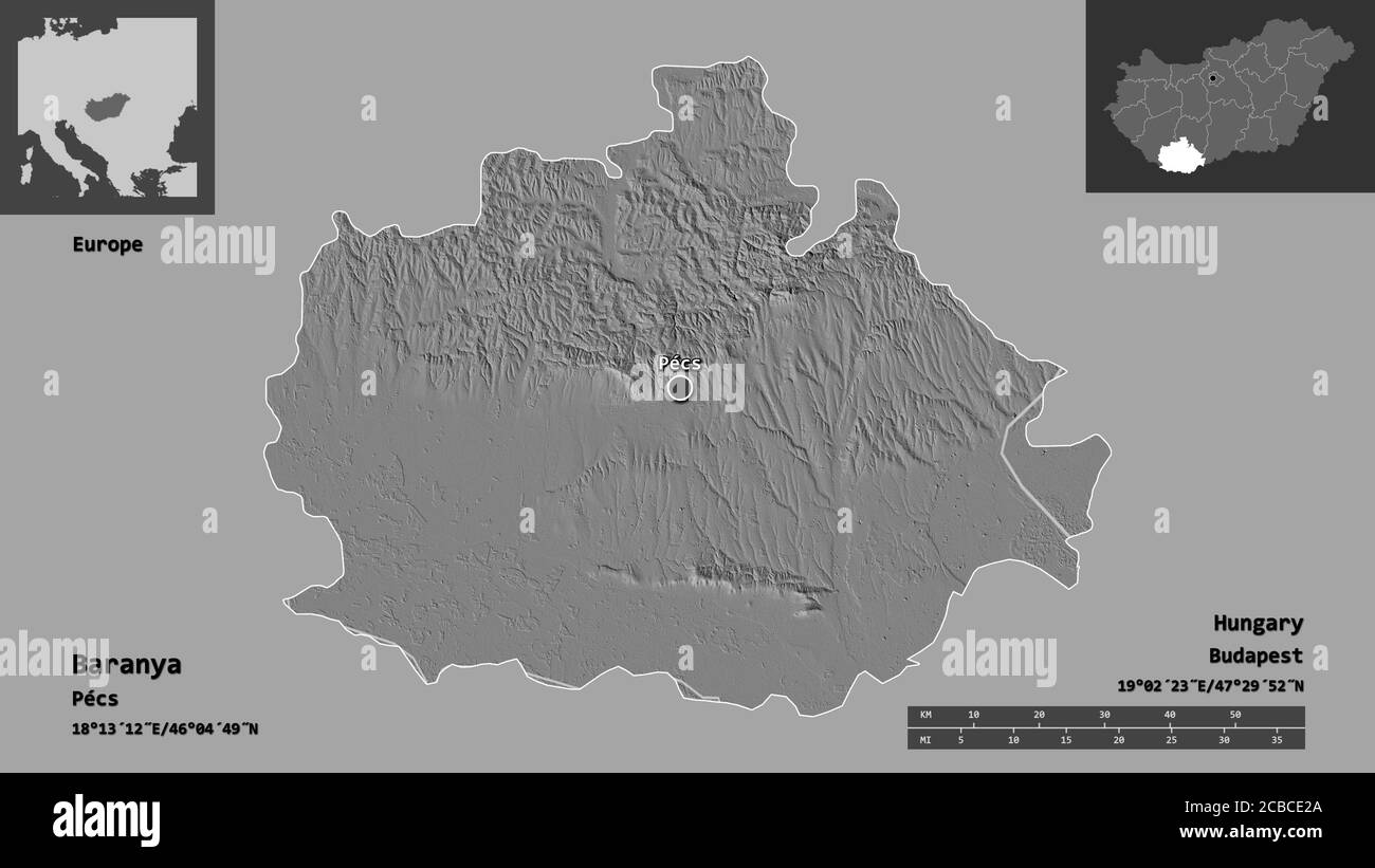 Pecs karte -Fotos und -Bildmaterial in hoher Auflösung – Alamy