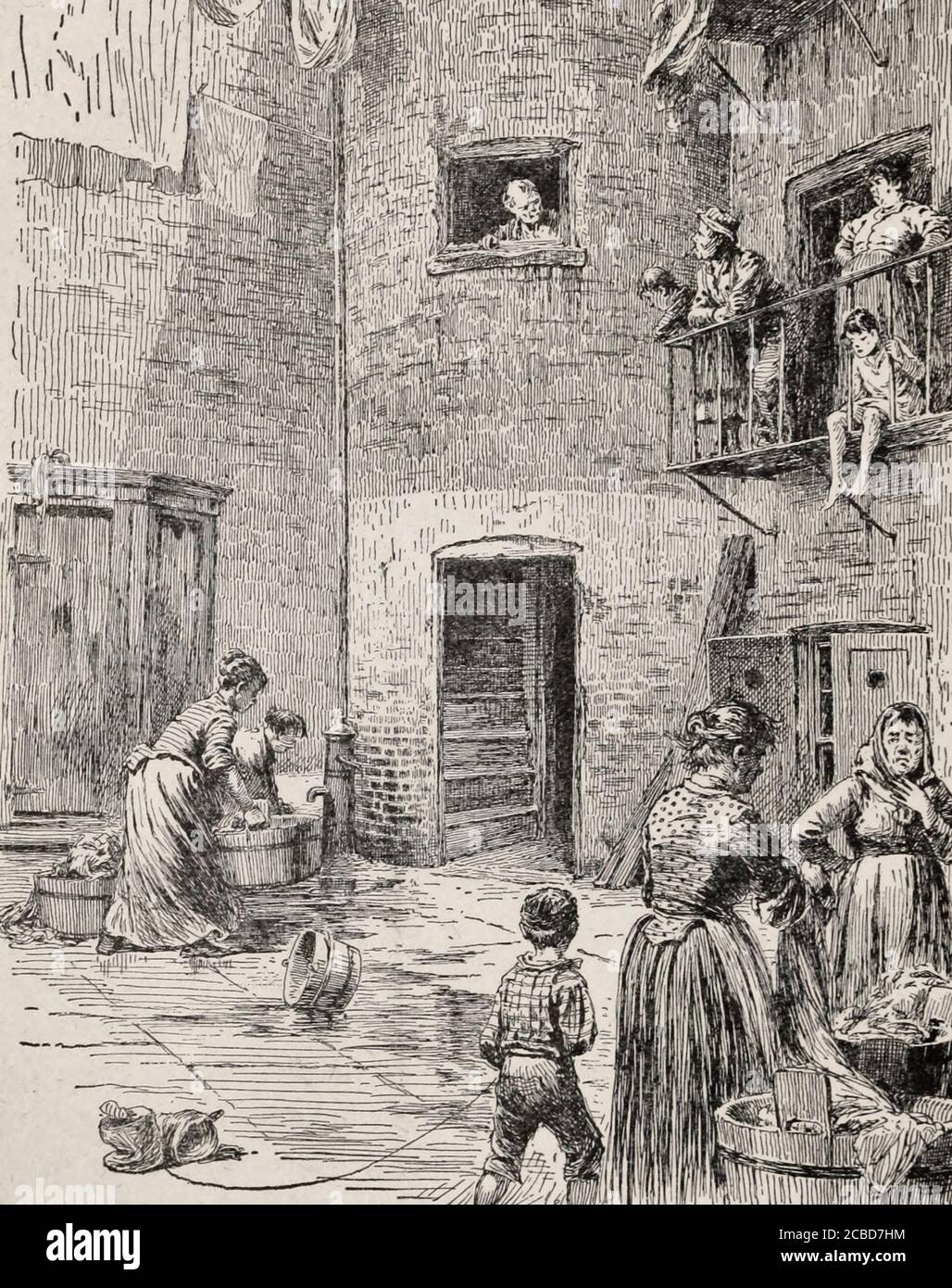 Mietshaus hinterhof new york city -Fotos und -Bildmaterial in hoher ...