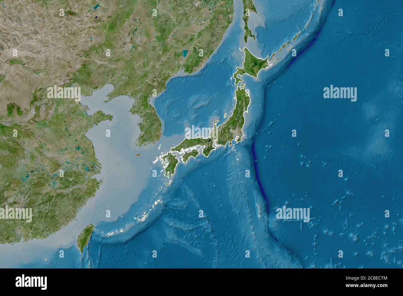 Satellitenansicht von tokyo karte -Fotos und -Bildmaterial in hoher ...