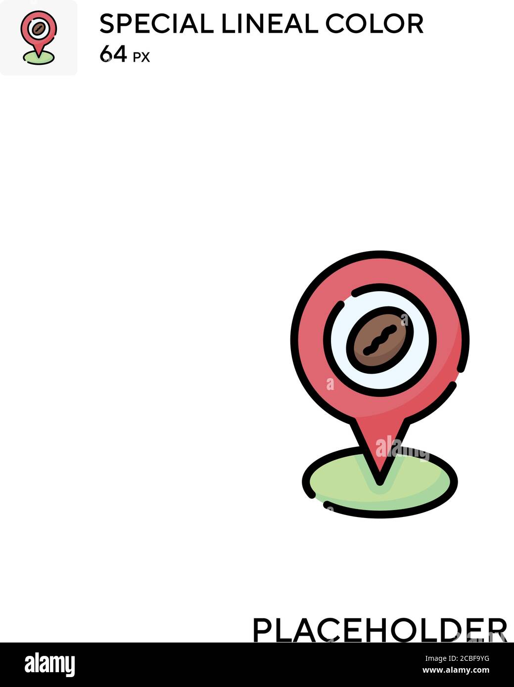 Platzhalter einfaches Vektor-Symbol. Platzhaltersymbole für Ihr ...