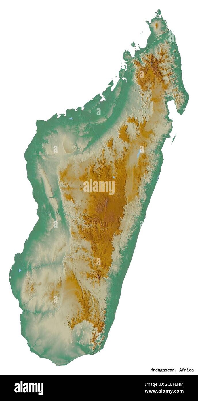 Madagascar relief map -Fotos und -Bildmaterial in hoher Auflösung – Alamy