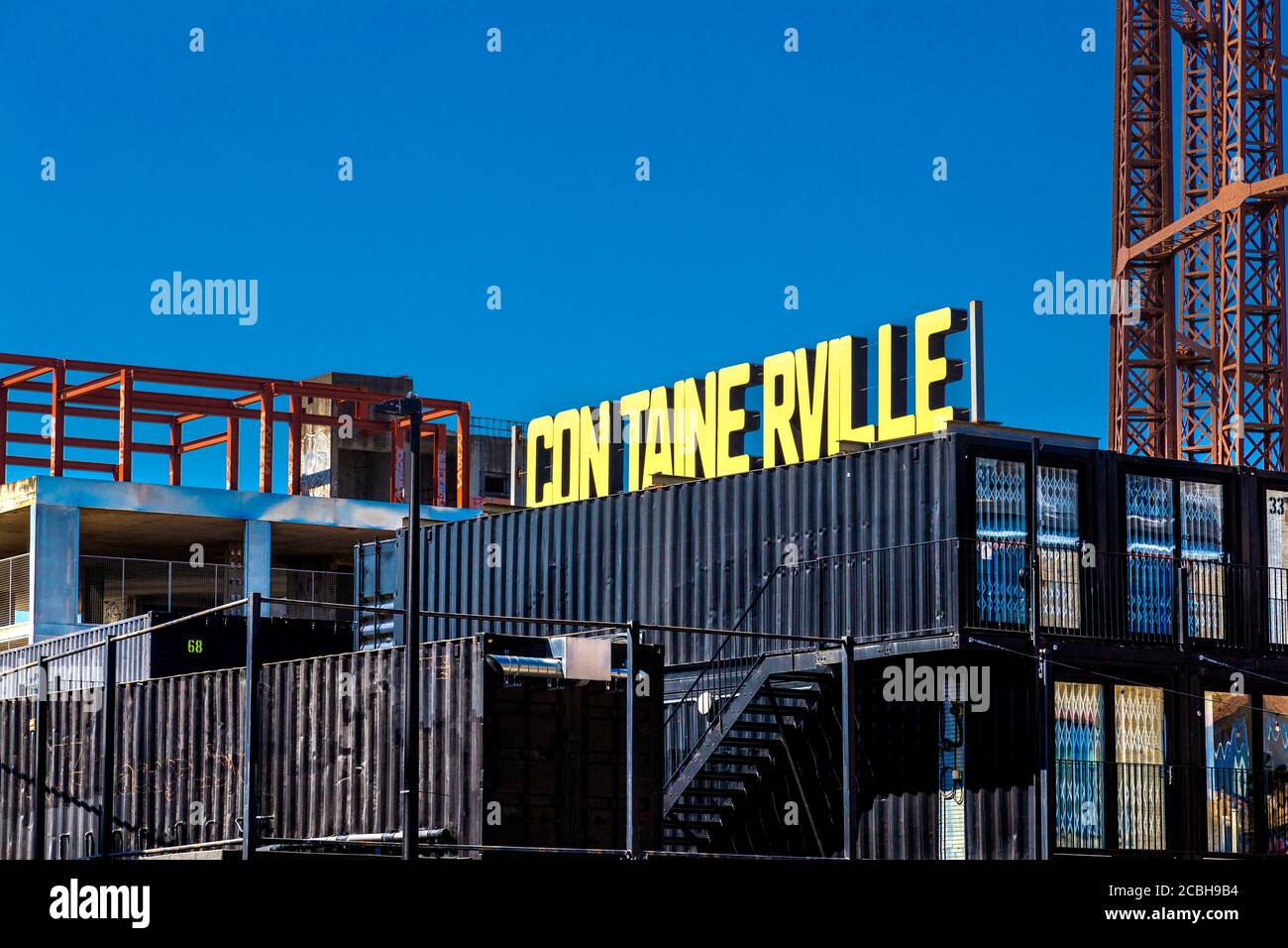 London containerville -Fotos und -Bildmaterial in hoher Auflösung – Alamy