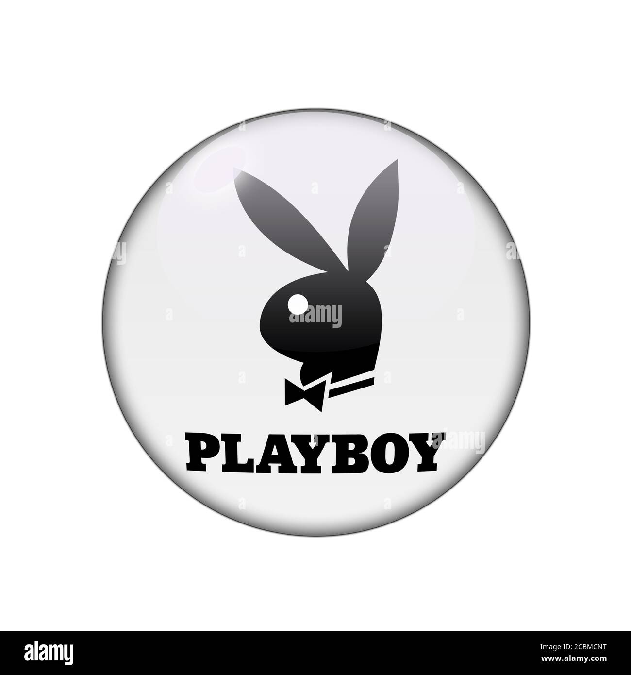 Playboy logo Ausgeschnittene Stockfotos und -bilder - Alamy