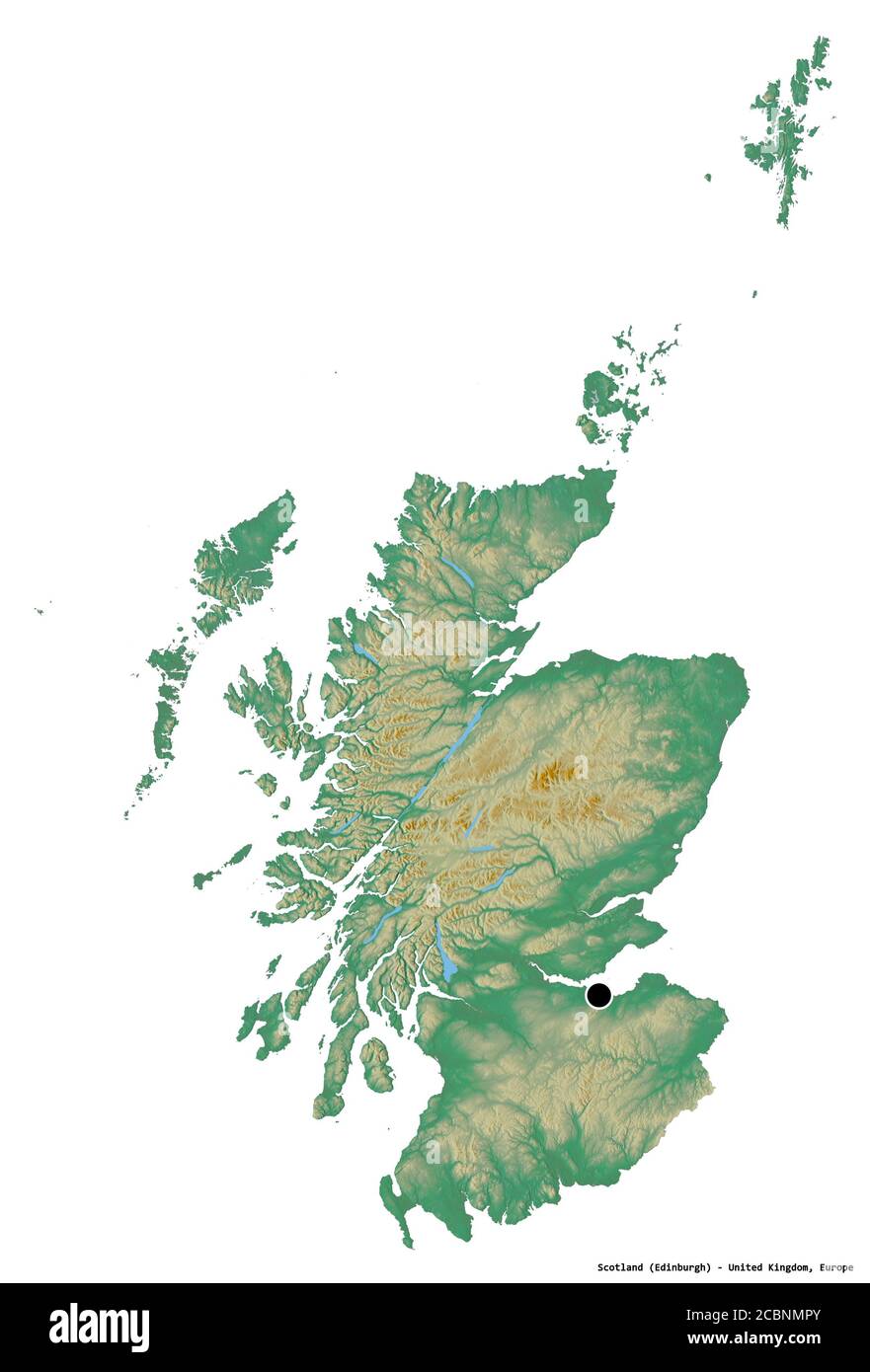 Edinburgh scotland united kingdom map Ausgeschnittene Stockfotos und ...