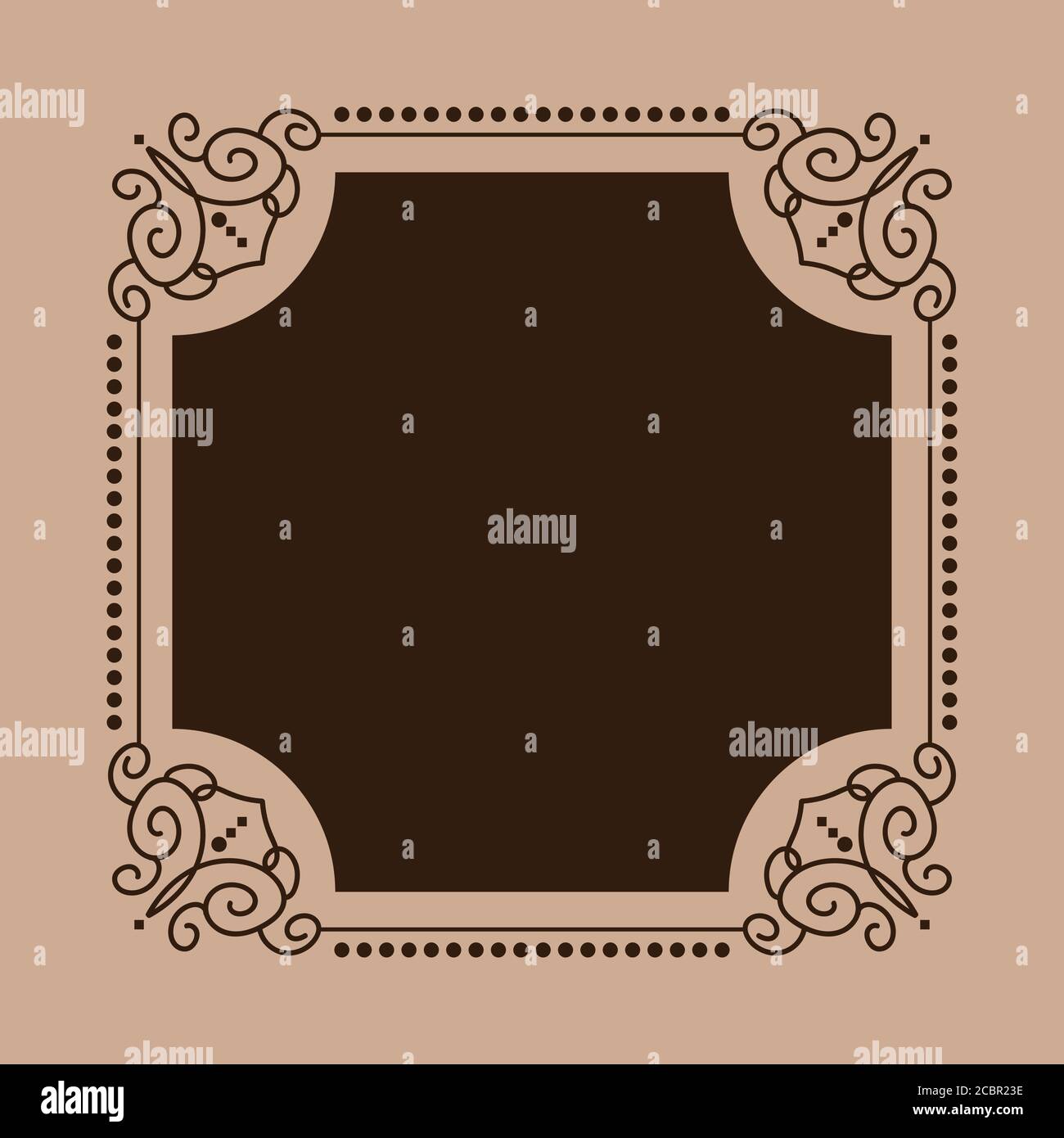 Umrandung antik Stock-Vektorgrafiken kaufen - Alamy