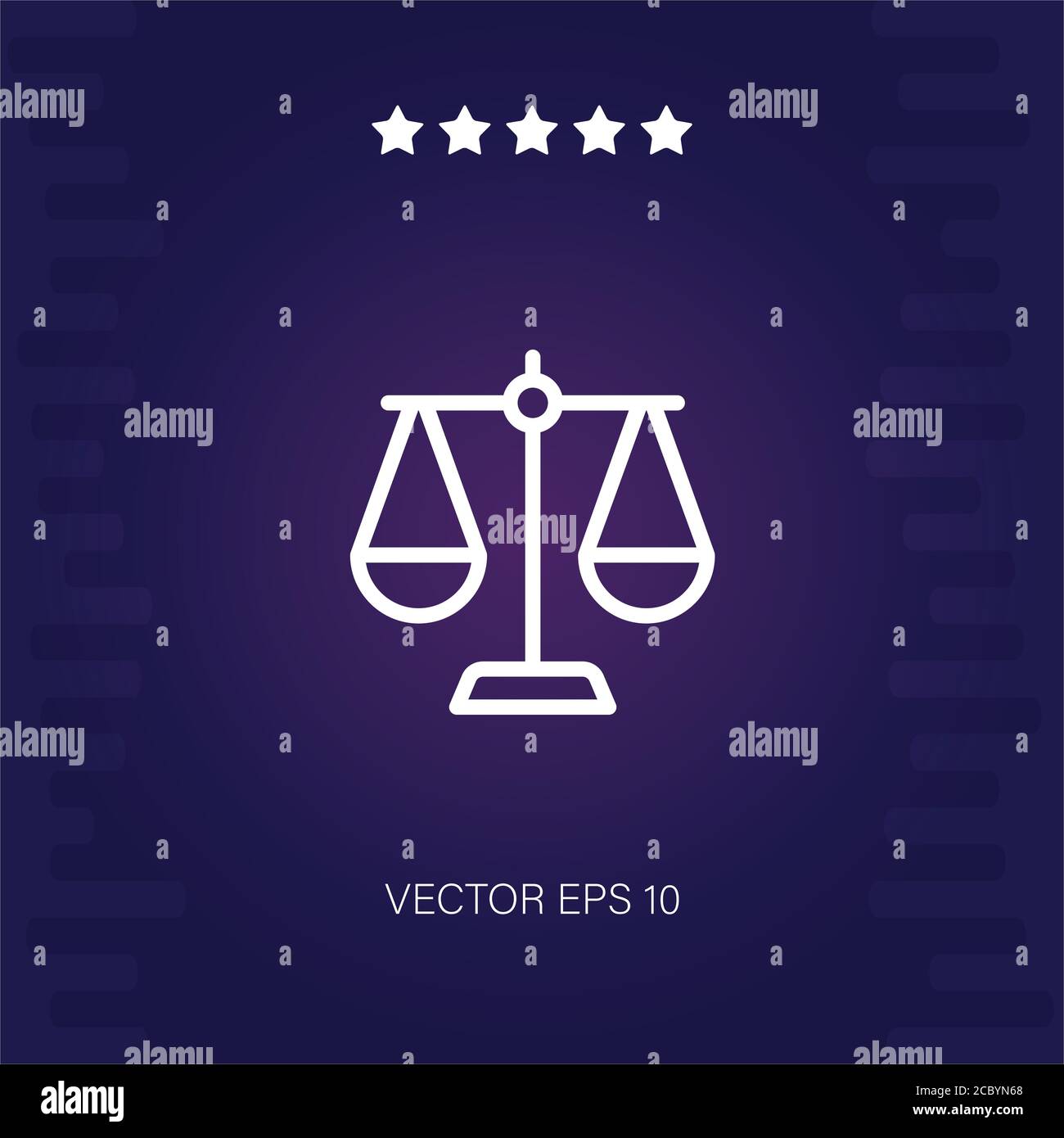 Vektorgrafik Symbol Moderne Illustration Stock-Vektorgrafik - Alamy