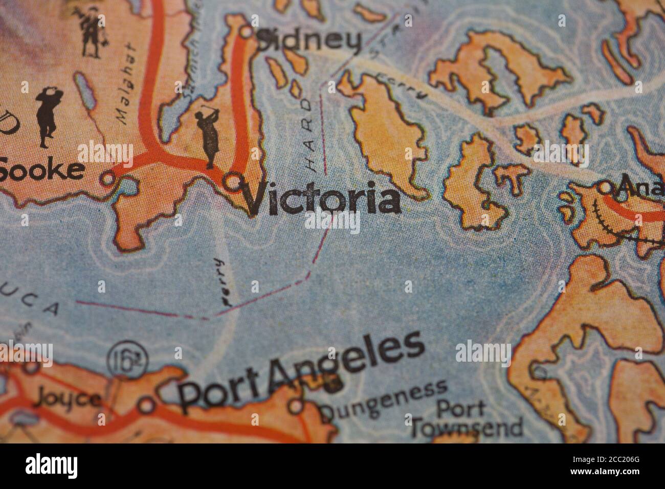 Mappa dello stato di victoria -Fotos und -Bildmaterial in hoher ...