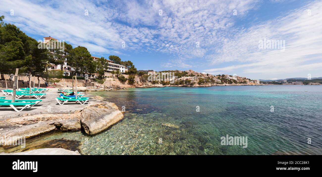 Blick auf das hotel cala fornells -Fotos und -Bildmaterial in hoher ...