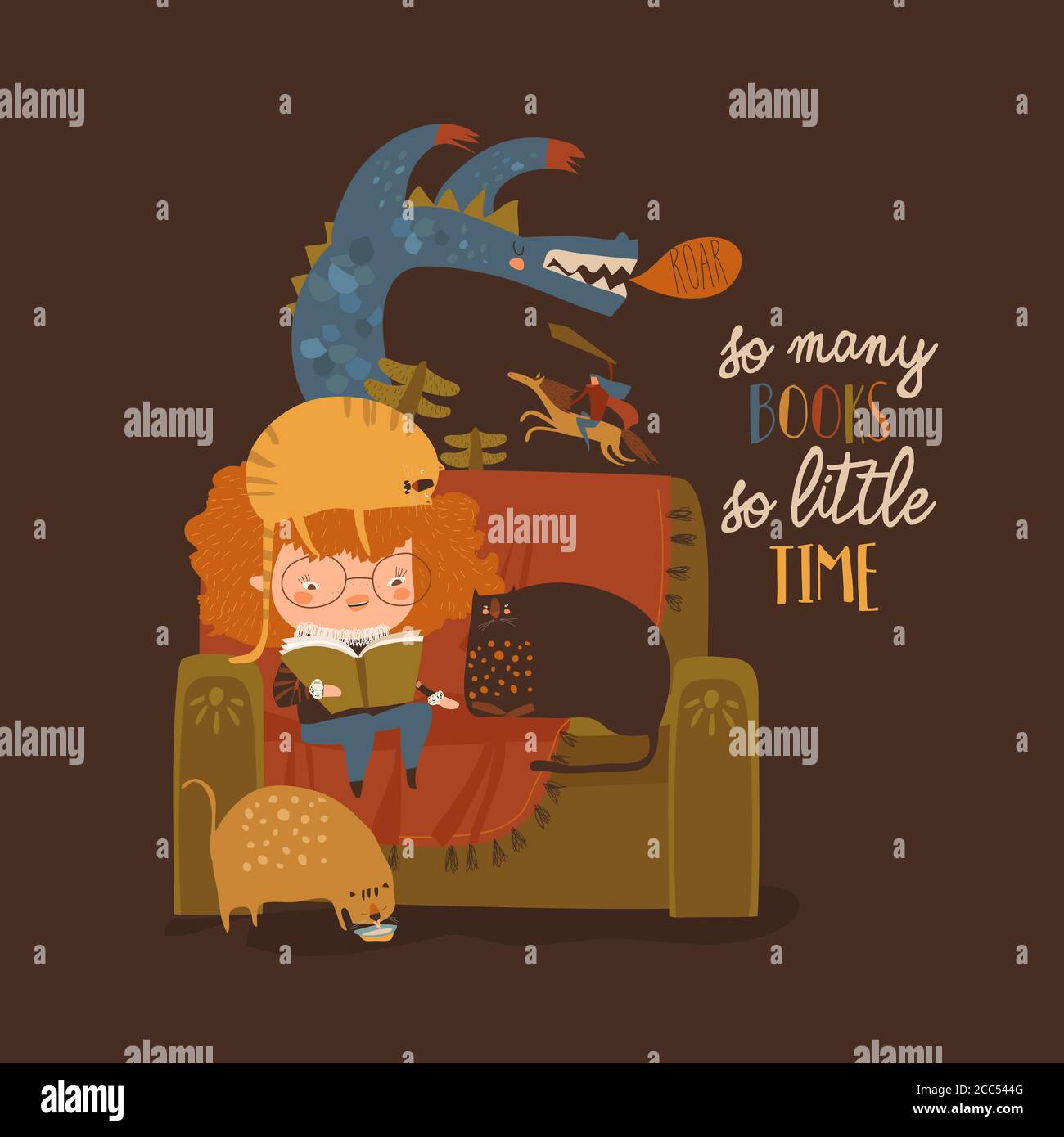 Menschen katzen Stock-Vektorgrafiken kaufen - Alamy