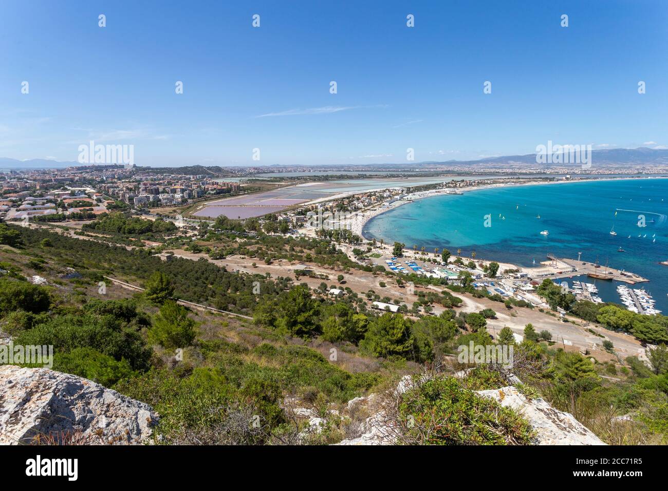 Poetto Cagliari Stockfotos und -bilder Kaufen - Alamy