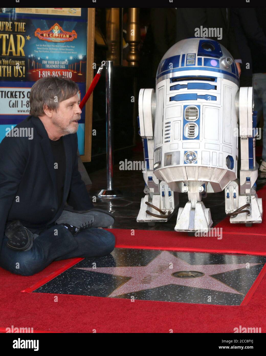 LOS ANGELES - 8. MÄRZ: Mark Hamill bei der Mark Hamill Star Ceremony ...