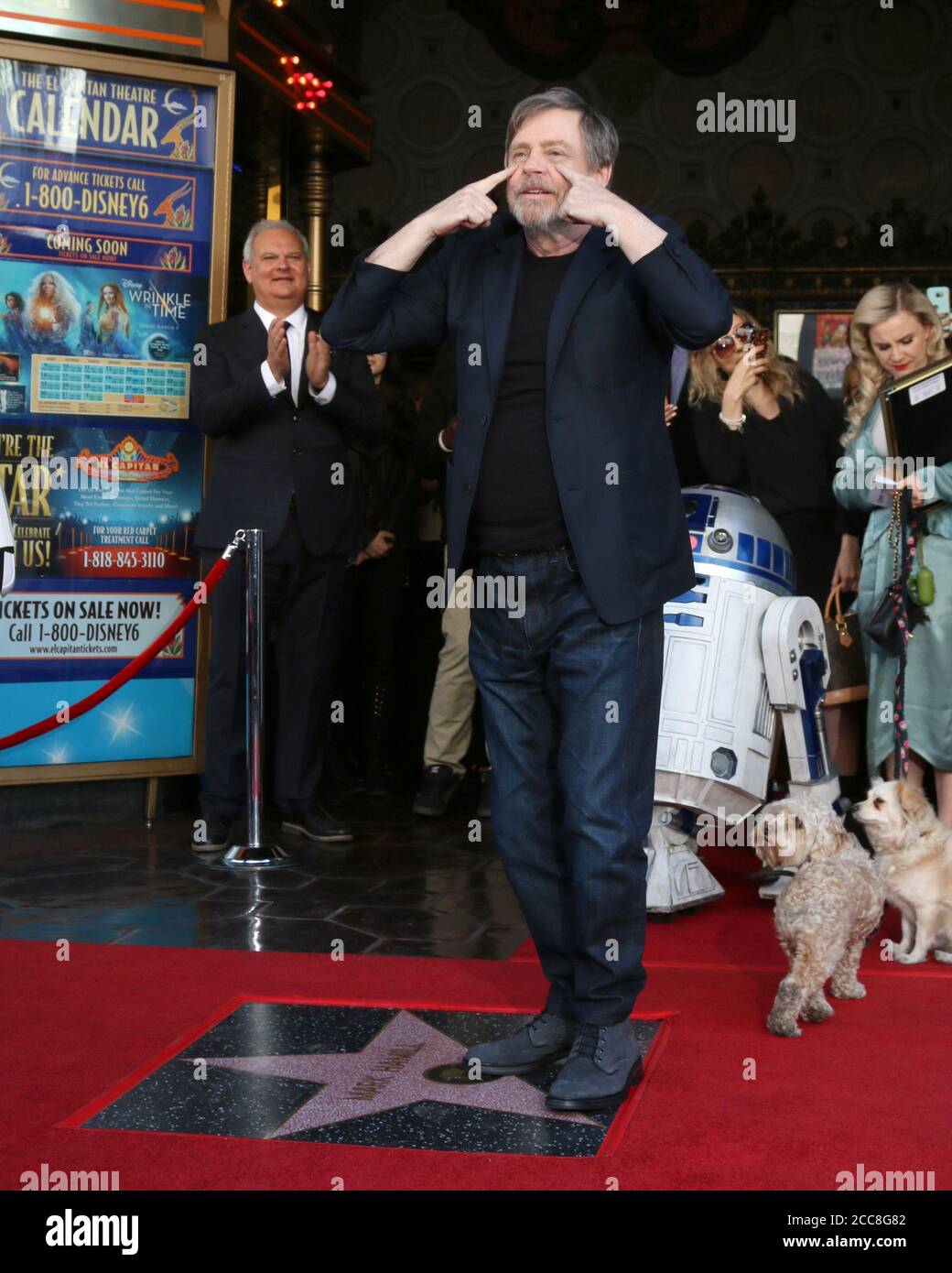 LOS ANGELES - 8. MÄRZ: Mark Hamill bei der Mark Hamill Star Ceremony ...