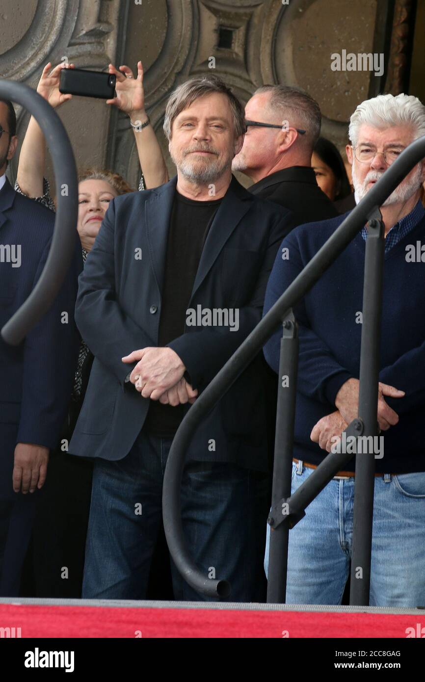 LOS ANGELES - 8. MÄRZ: Mark Hamill bei der Mark Hamill Star Ceremony ...