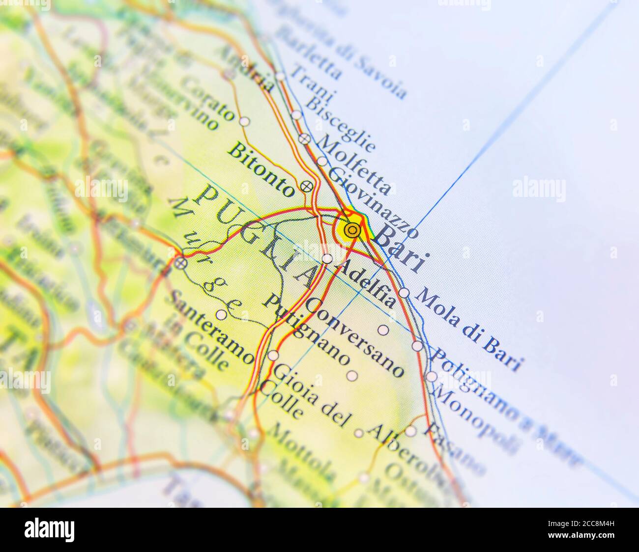 Map of bari -Fotos und -Bildmaterial in hoher Auflösung – Alamy
