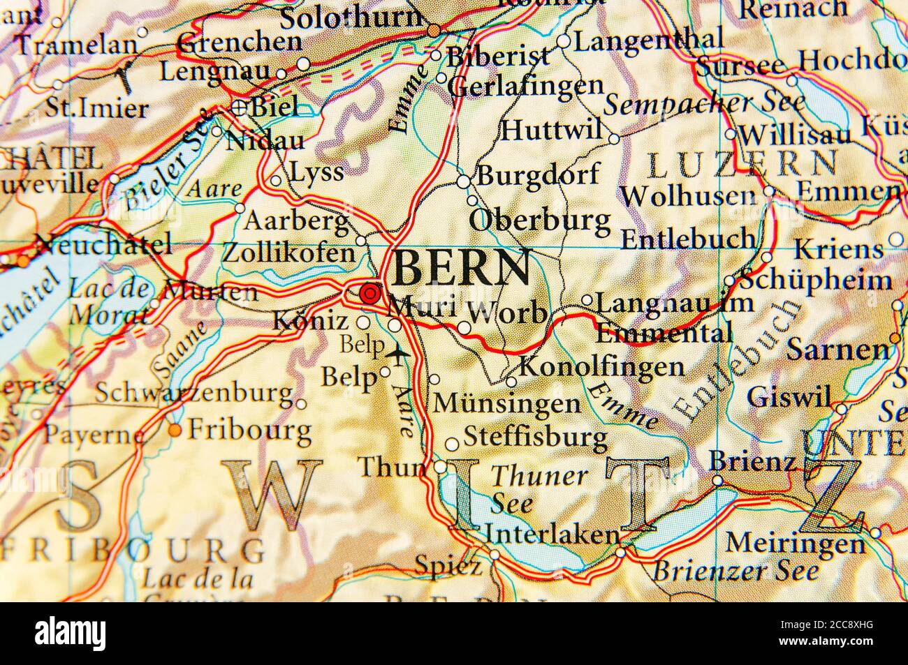 Stadtplan von bern -Fotos und -Bildmaterial in hoher Auflösung - Seite ...