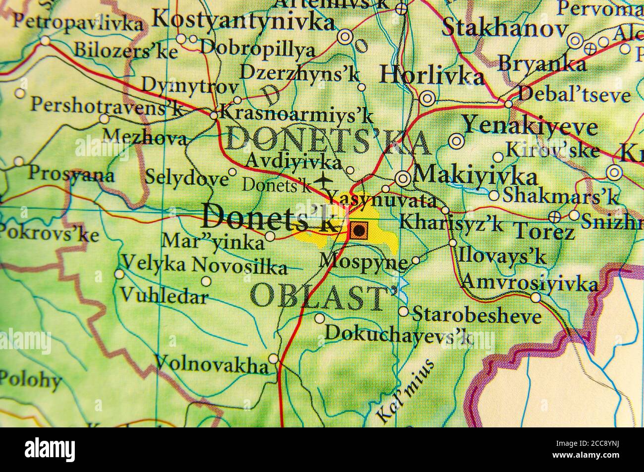 Donezk Stadt Stockfotos und -bilder Kaufen - Alamy